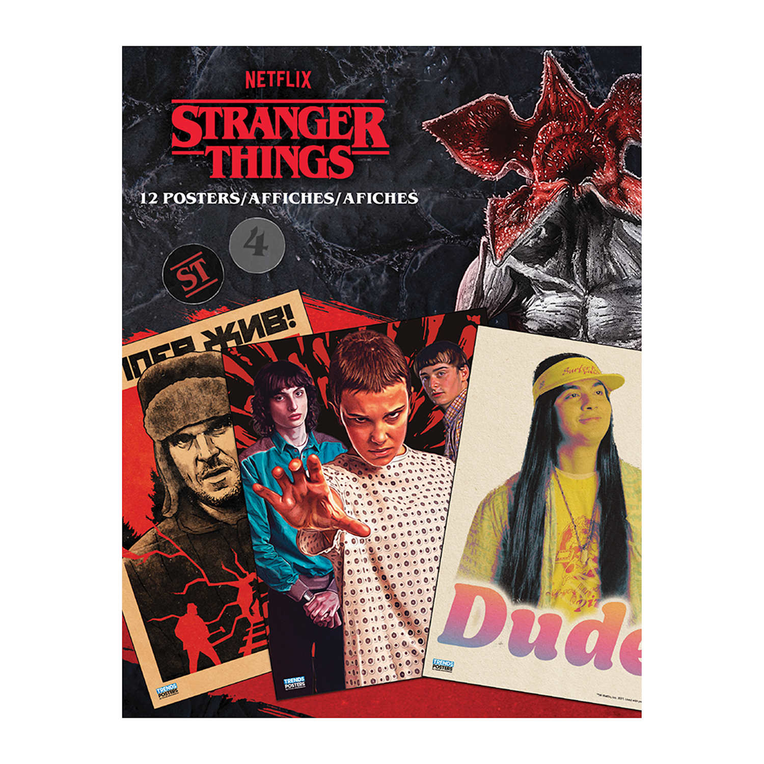 Stranger Things™ Poster Book 12-Count | LFG Energy Club