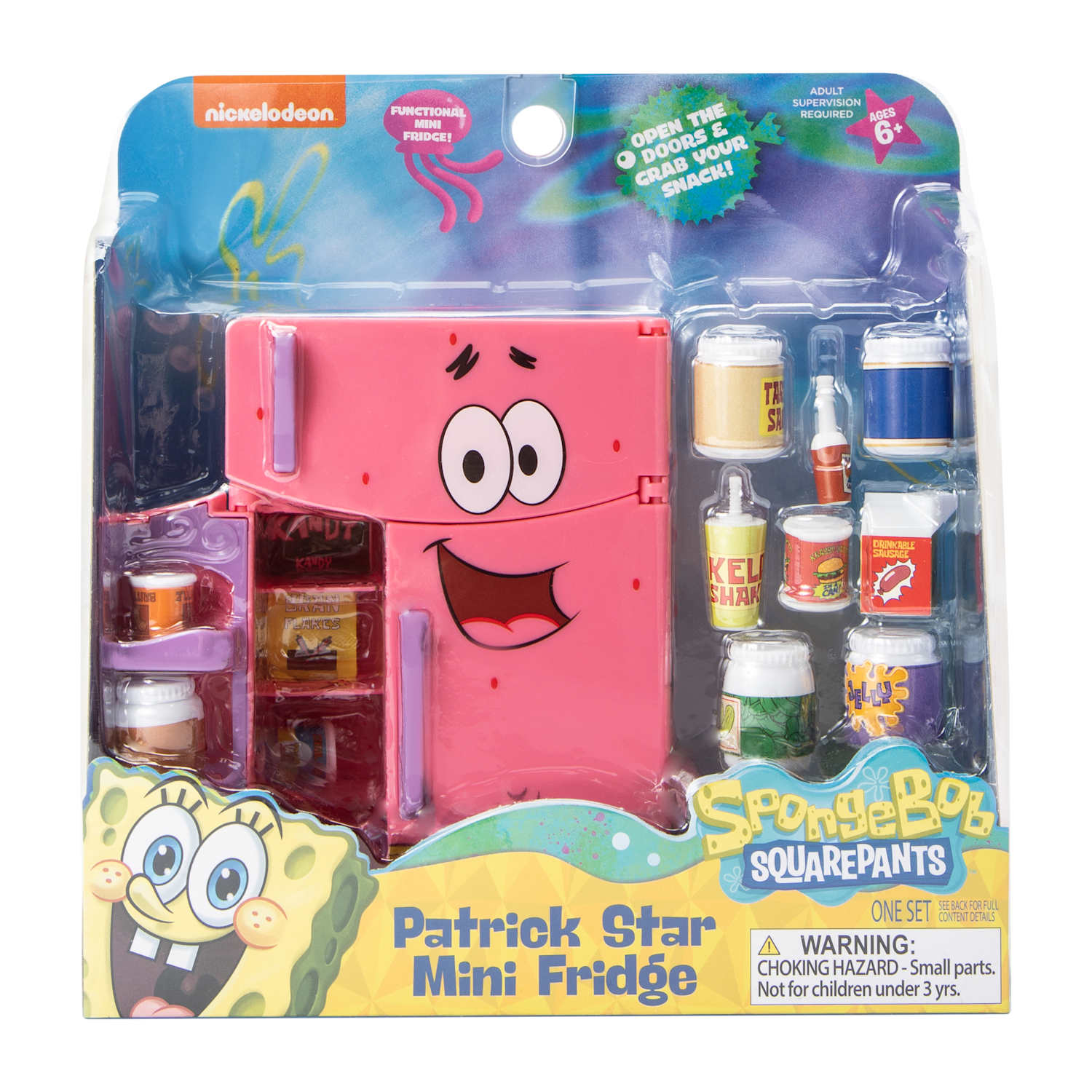 SpongeBob SquarePants™ Patrick Star Mini Fridge Set | LFG Energy Club