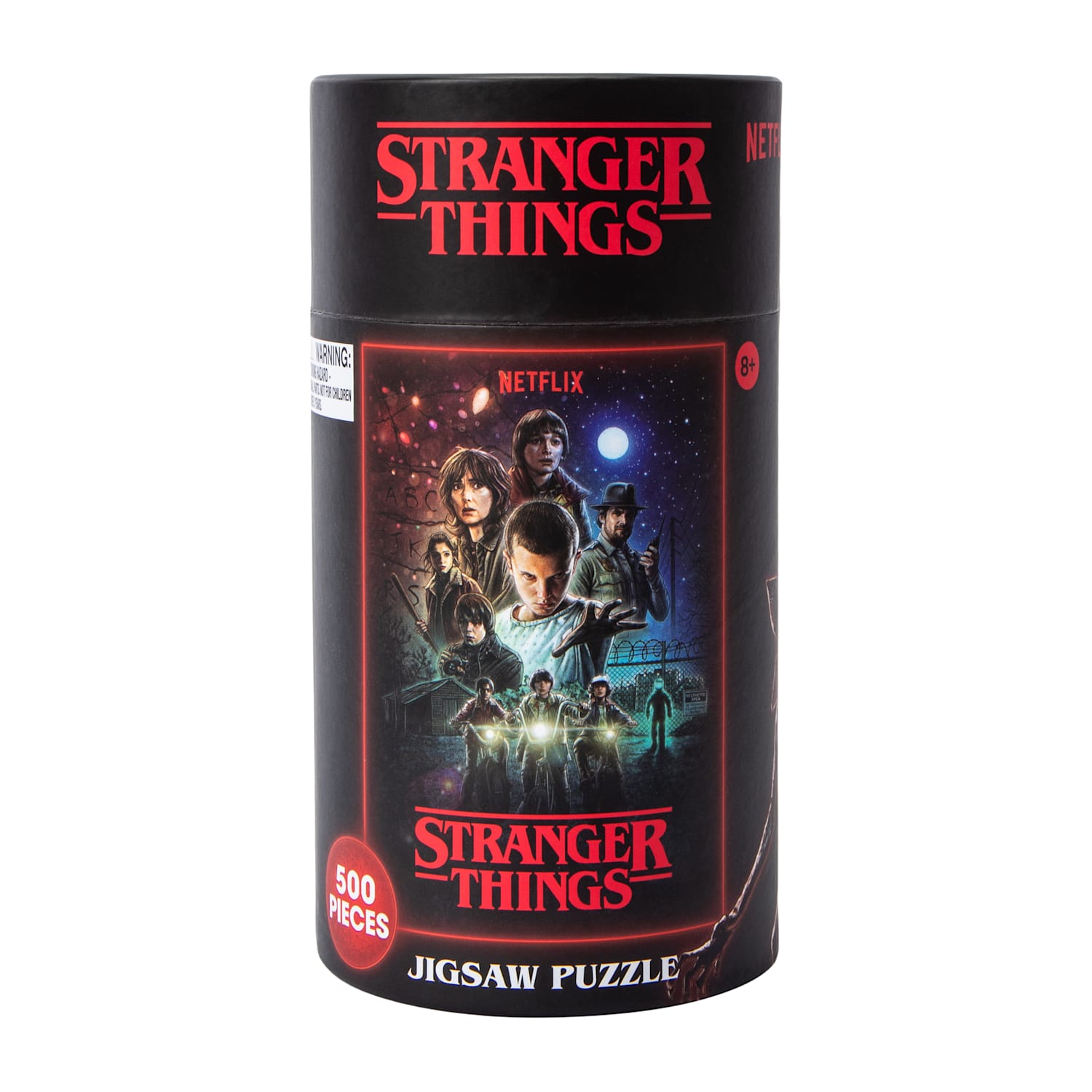 Stranger Things Jigsaw Puzzle Tube 500-Pieces | LFG Energy Club