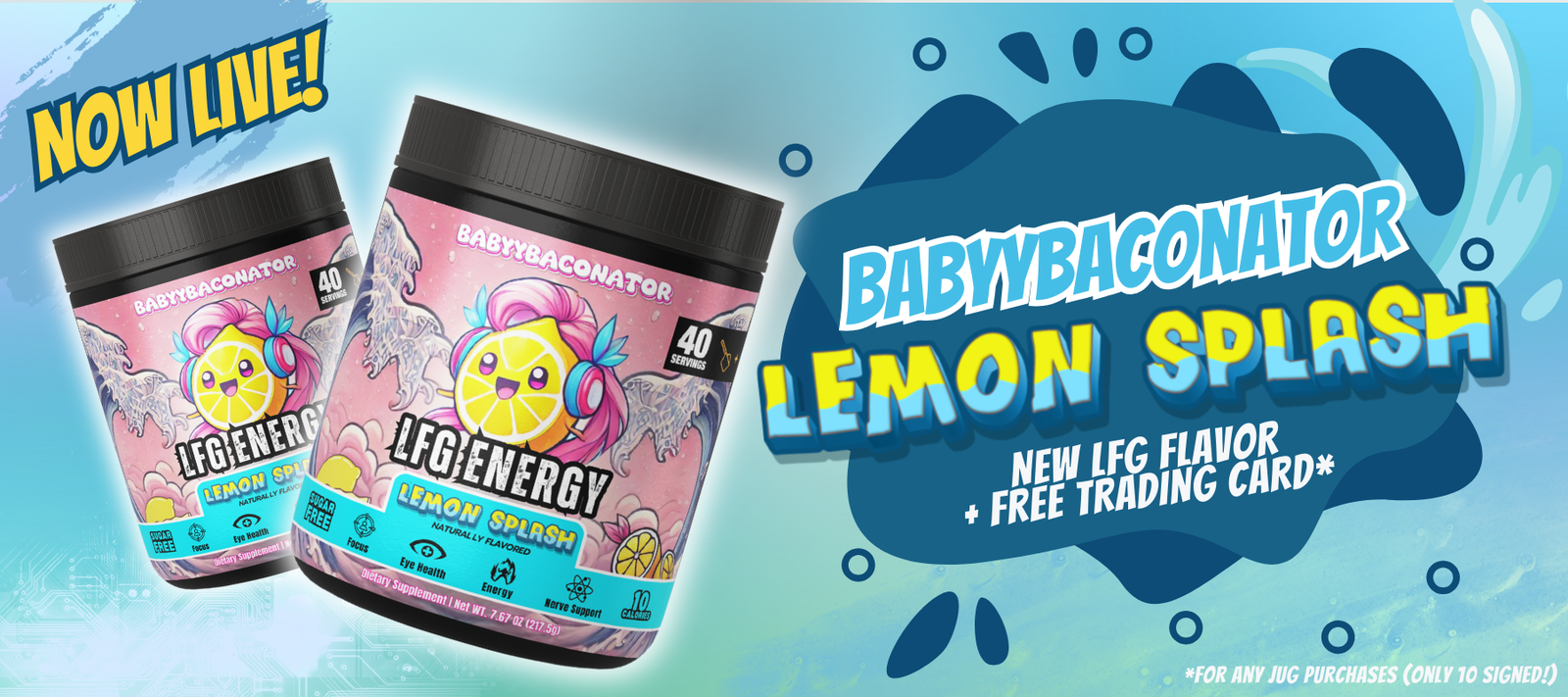 LFG Energy Club | Best Healthy Energy Drinks for Gamers and Athletes