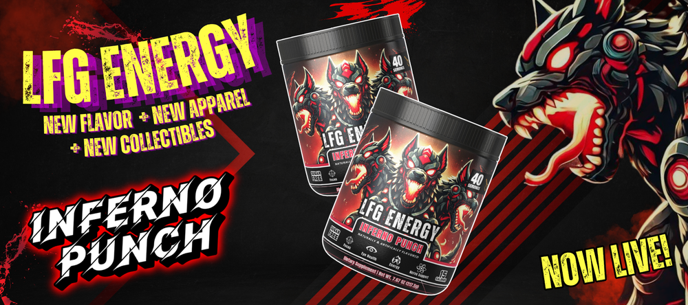LFG Energy Club | Best Healthy Energy Drinks for Gamers and Athletes
