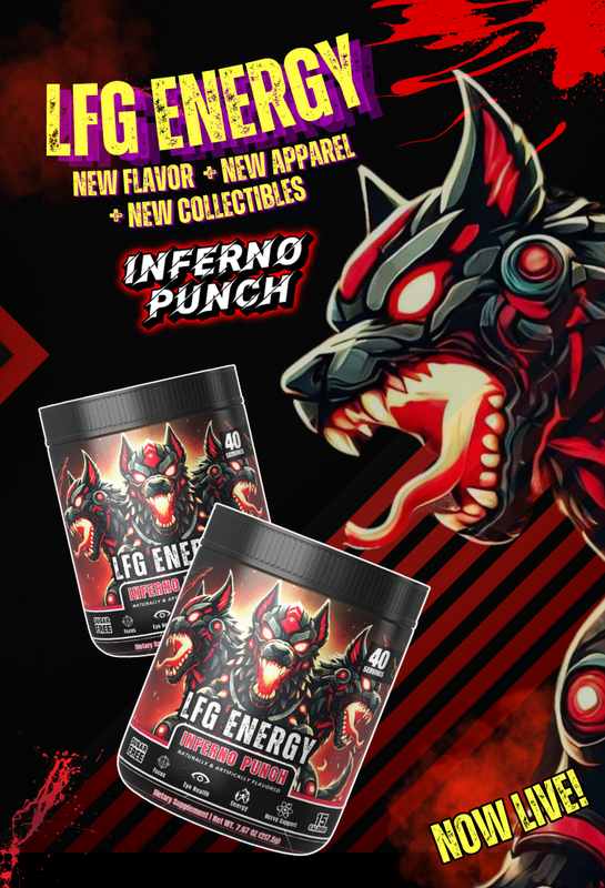 LFG Energy Club | Best Healthy Energy Drinks for Gamers and Athletes